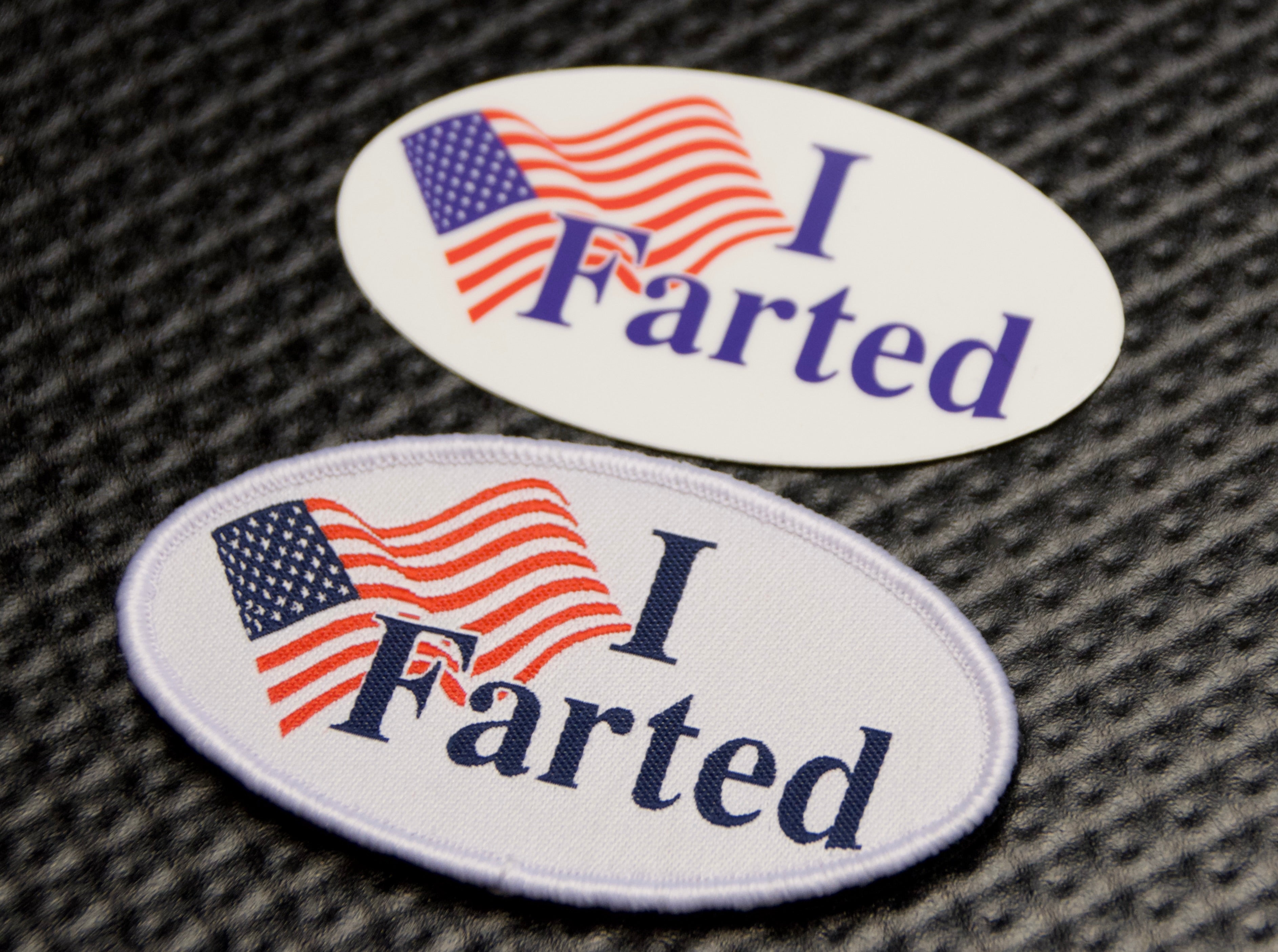 I FARTED Patch & Sticker Set Election 2024 – BritKitUSA