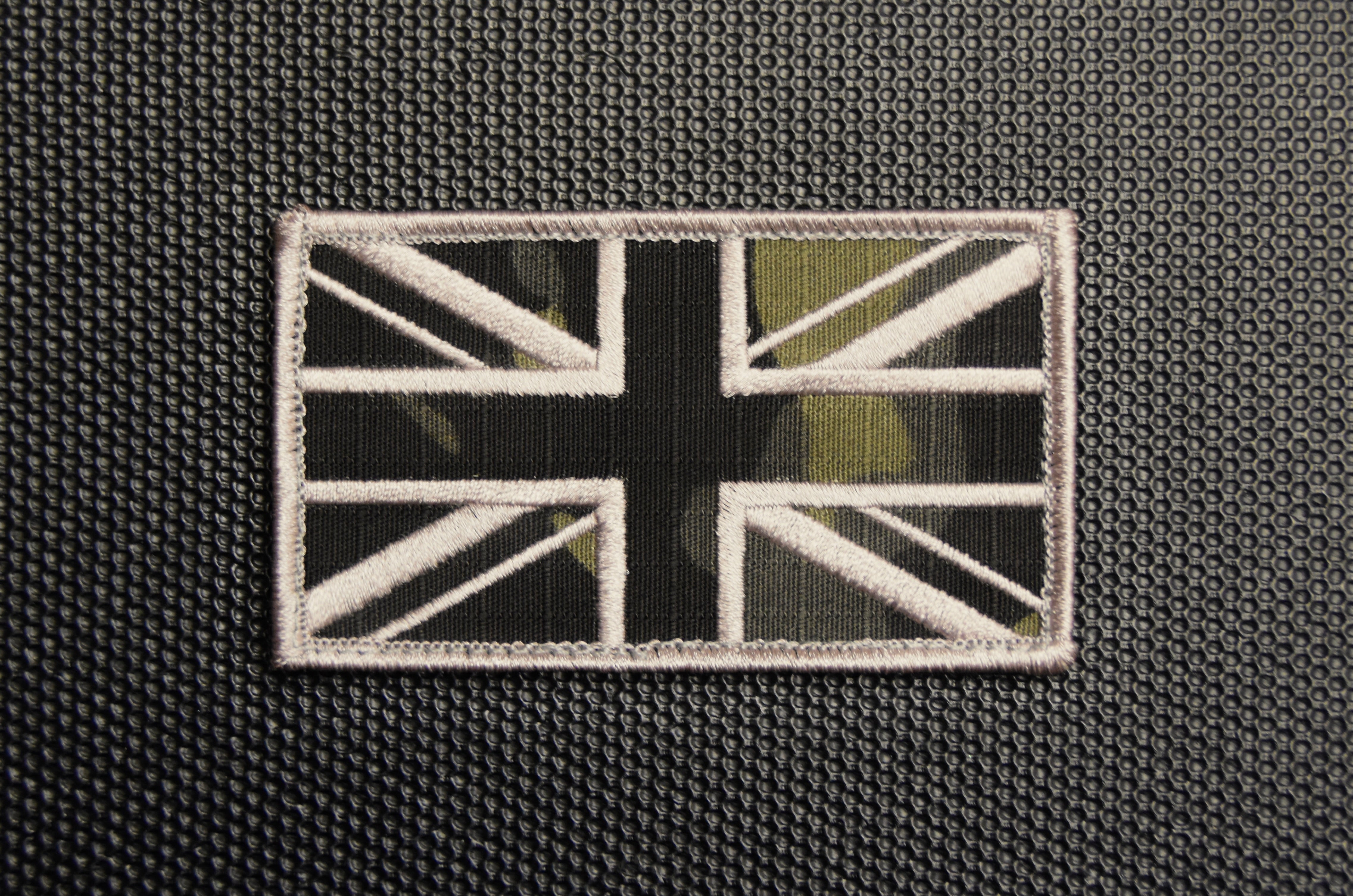 Multicam Black UK Flag Embroidered Patch – BritKitUSA
