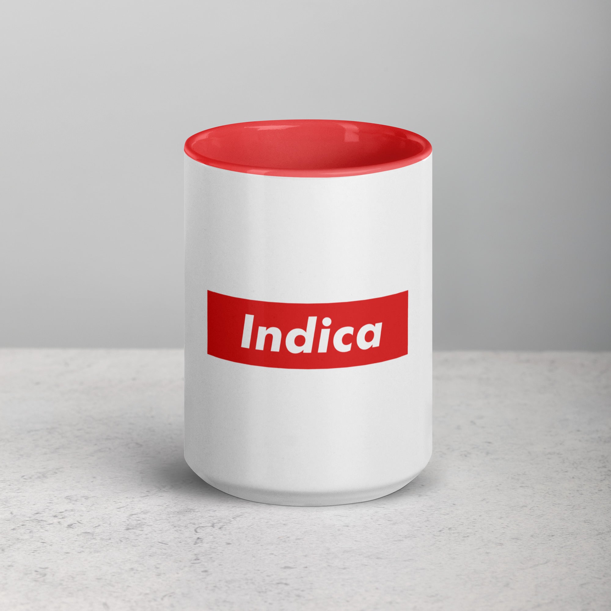Indica Supreme Mug with Color Inside – BritKitUSA