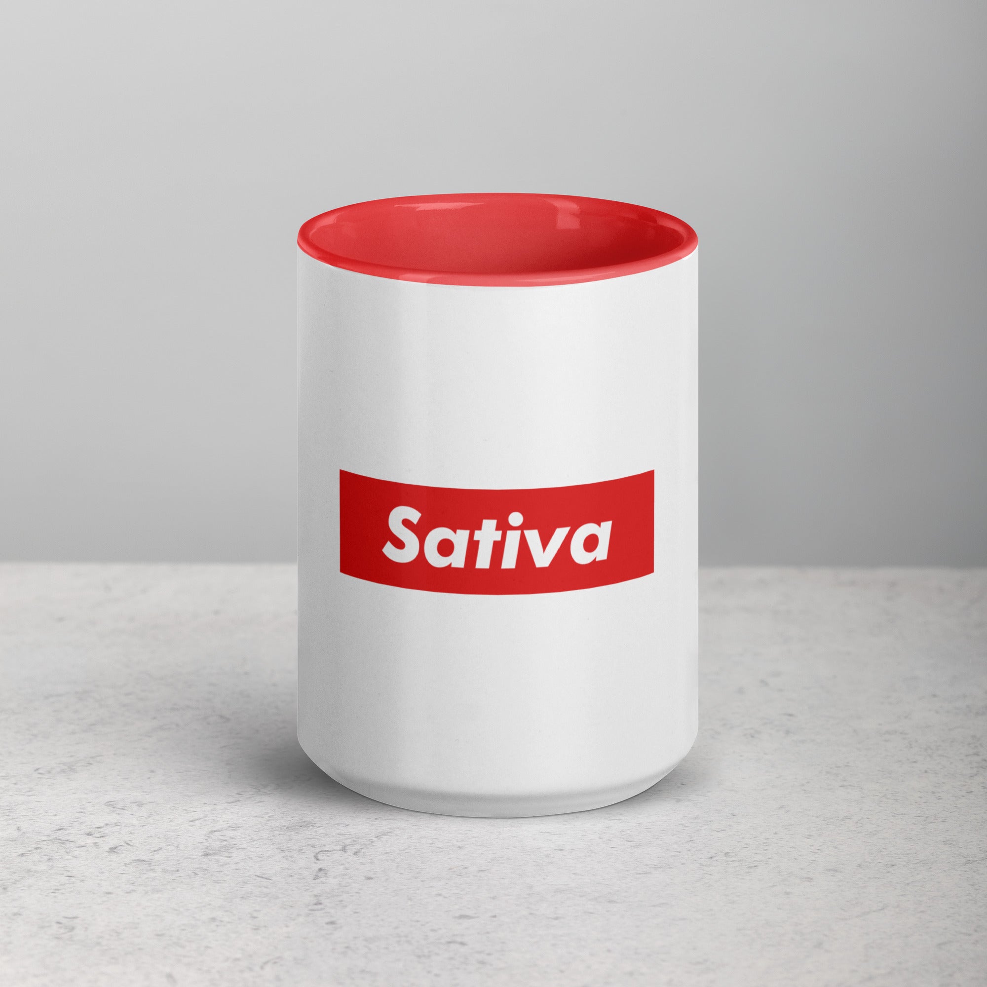 Sativa Supreme Mug with Color Inside – BritKitUSA
