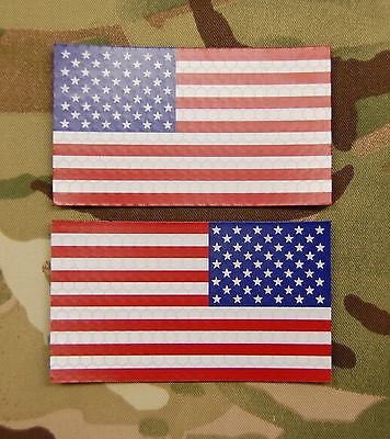 SOLAS Infrared Reflective Set Full Color US Flag Patch Set – BritKitUSA