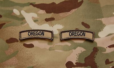 Oregon State Tab Patch Set - Multicam – BritKitUSA