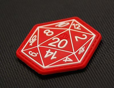 Dungeons And Dragons 3D PVC Morale Patch – BritKitUSA