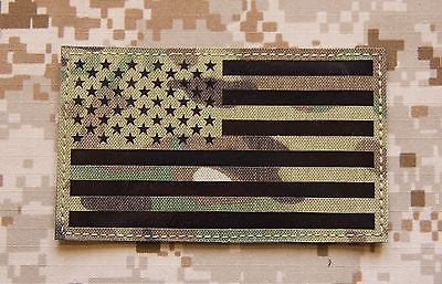 Large Infrared Multicam IR US Flag Patch - 5" x 3" – BritKitUSA