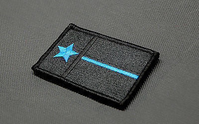 Texas Thin Blue Line State Flag Morale Patch – BritKitUSA