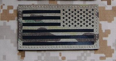 Infrared Multicam IR US Reverse Flag Patch – BritKitUSA
