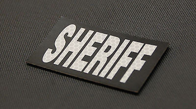SOLAS Infrared Reflective SHERIFF Patch – BritKitUSA
