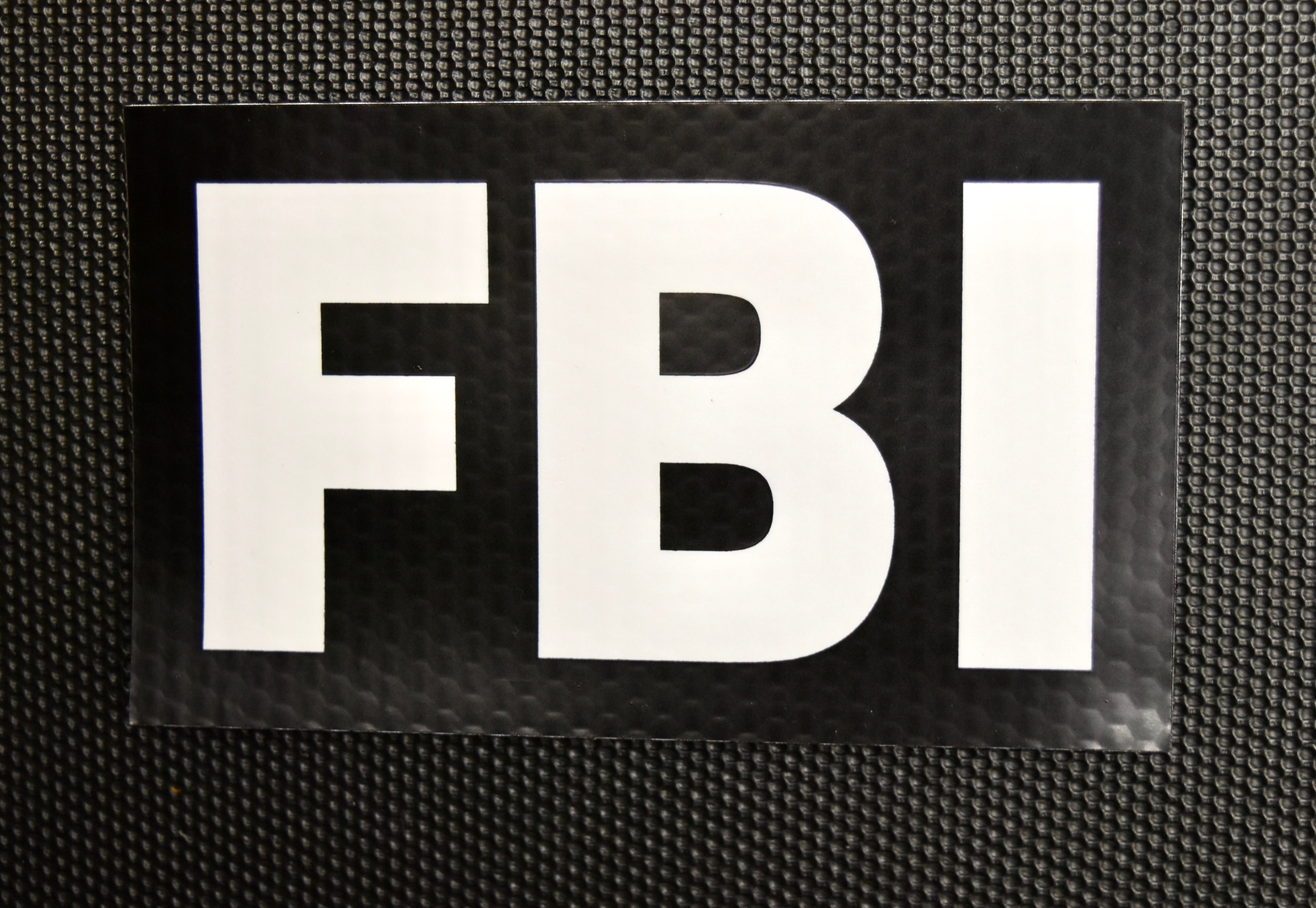 Large Infrared FBI Patch – BritKitUSA
