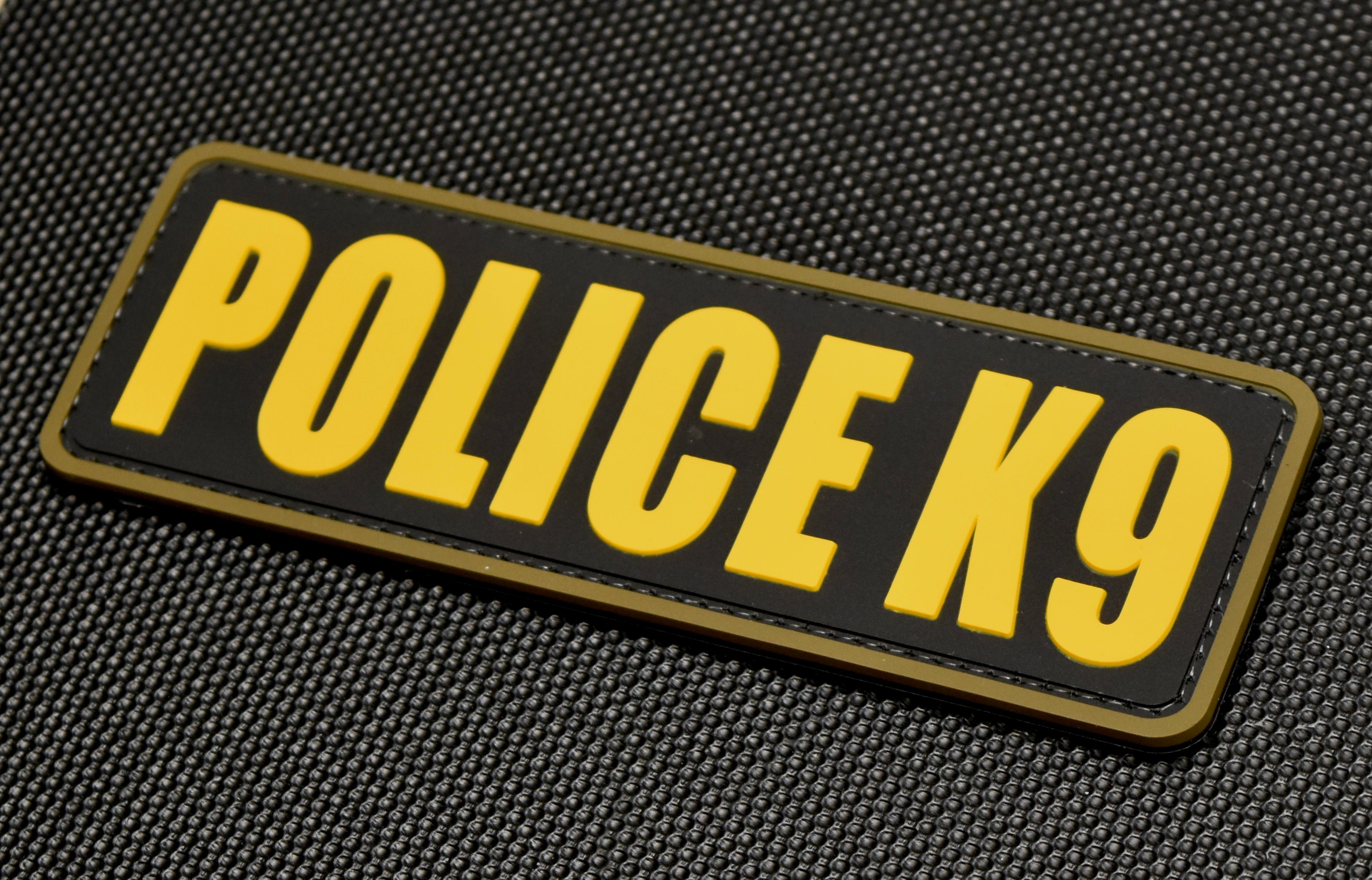 POLICE K9 Tactical Harness PVC Patch – BritKitUSA