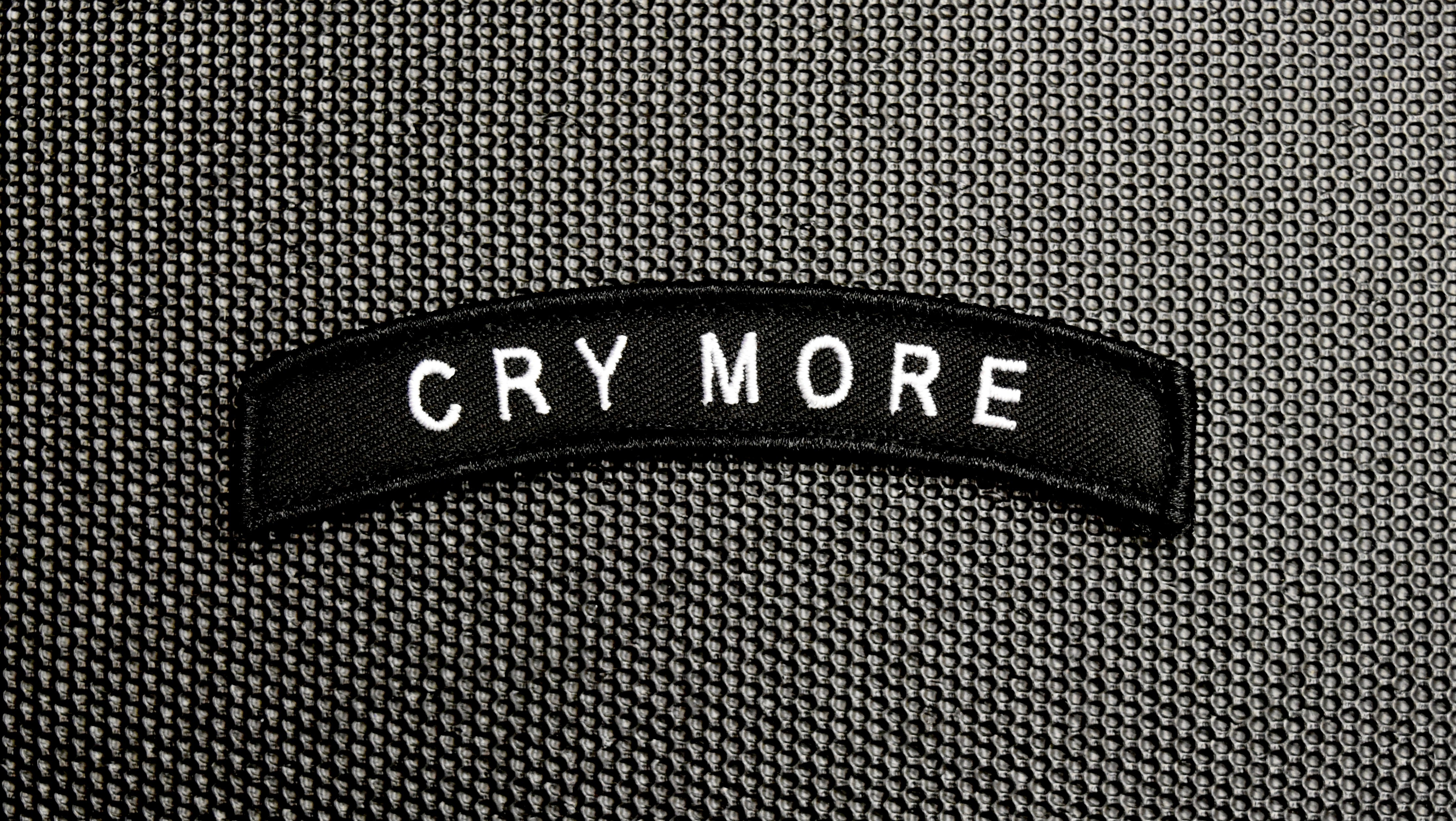 CRY MORE Tab Embroidered Morale Patch Set – BritKitUSA