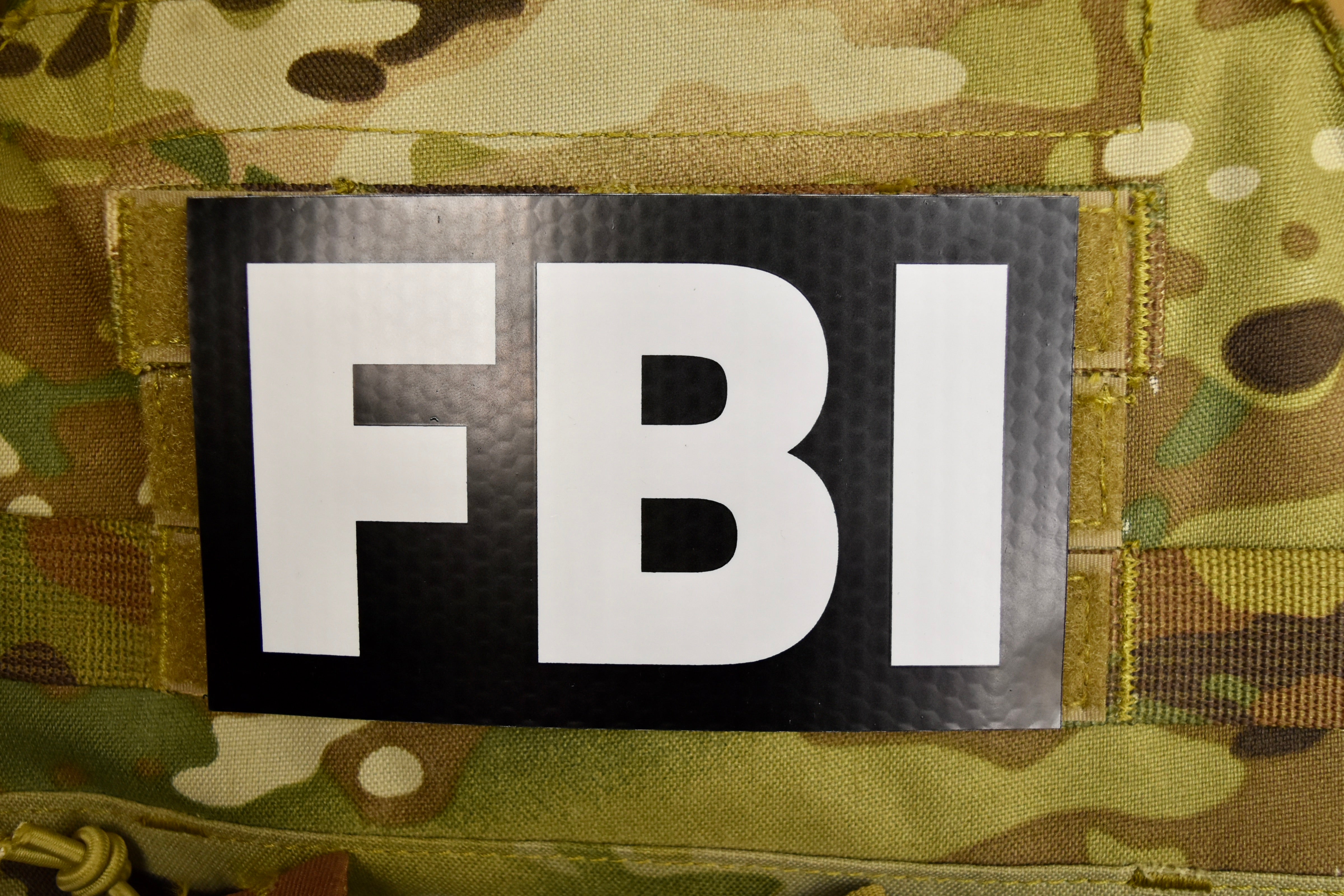 Large Infrared FBI Patch – BritKitUSA