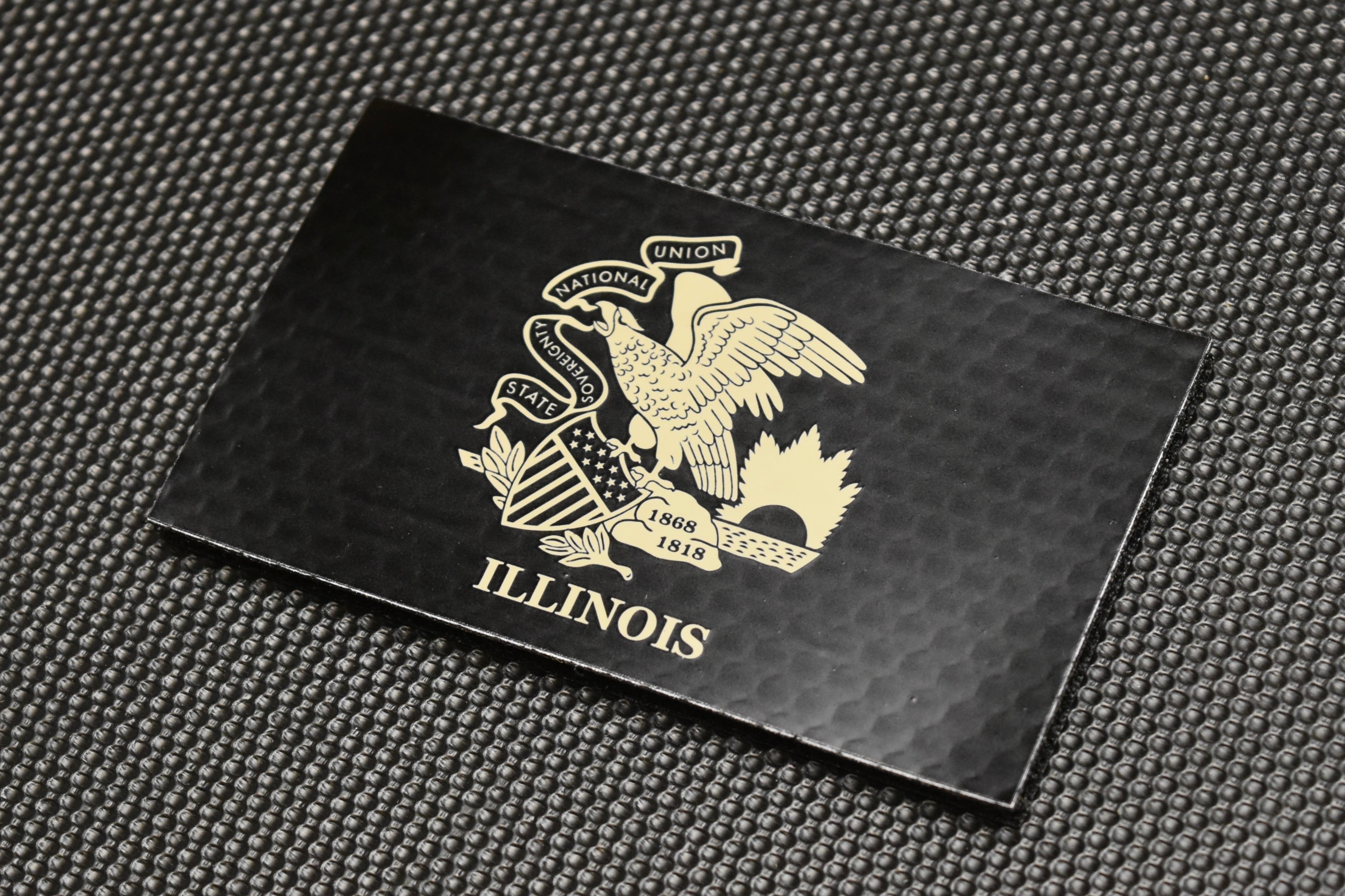 Infrared Illinois State Flag Patch – BritKitUSA