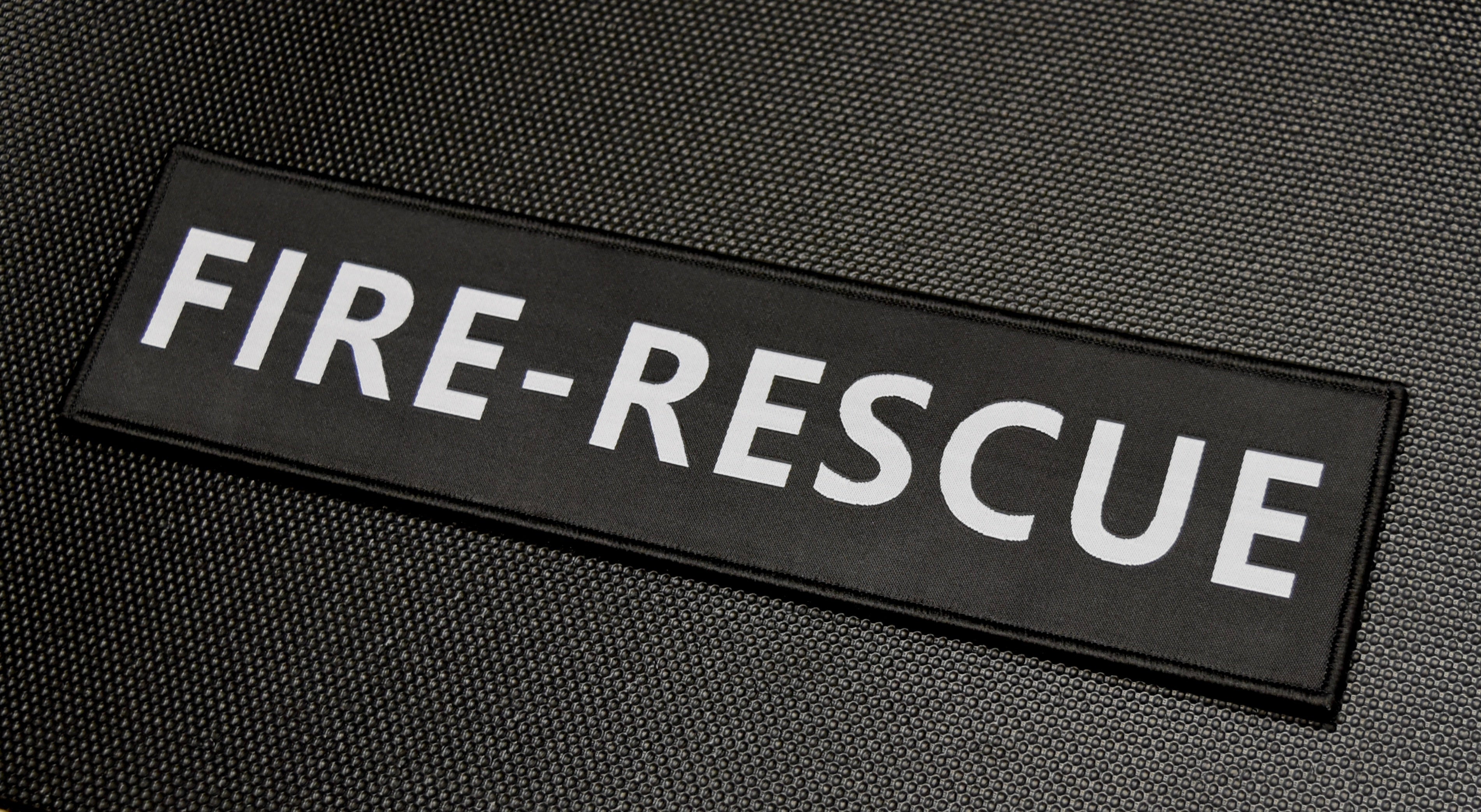 Woven FIRE RESCUE Placard Patch – BritKitUSA