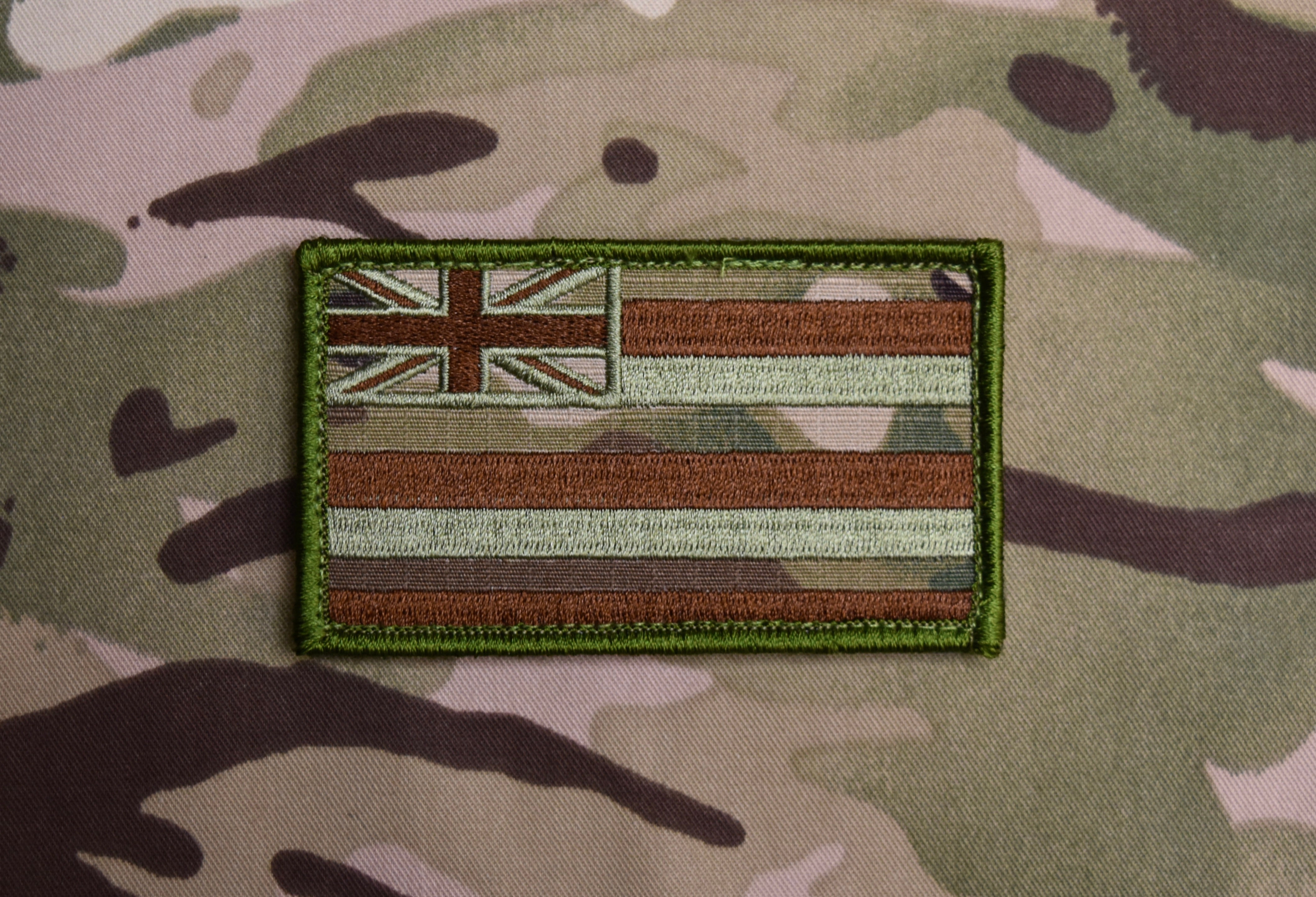 Multicam Hawaii State Flag Patch – BritKitUSA