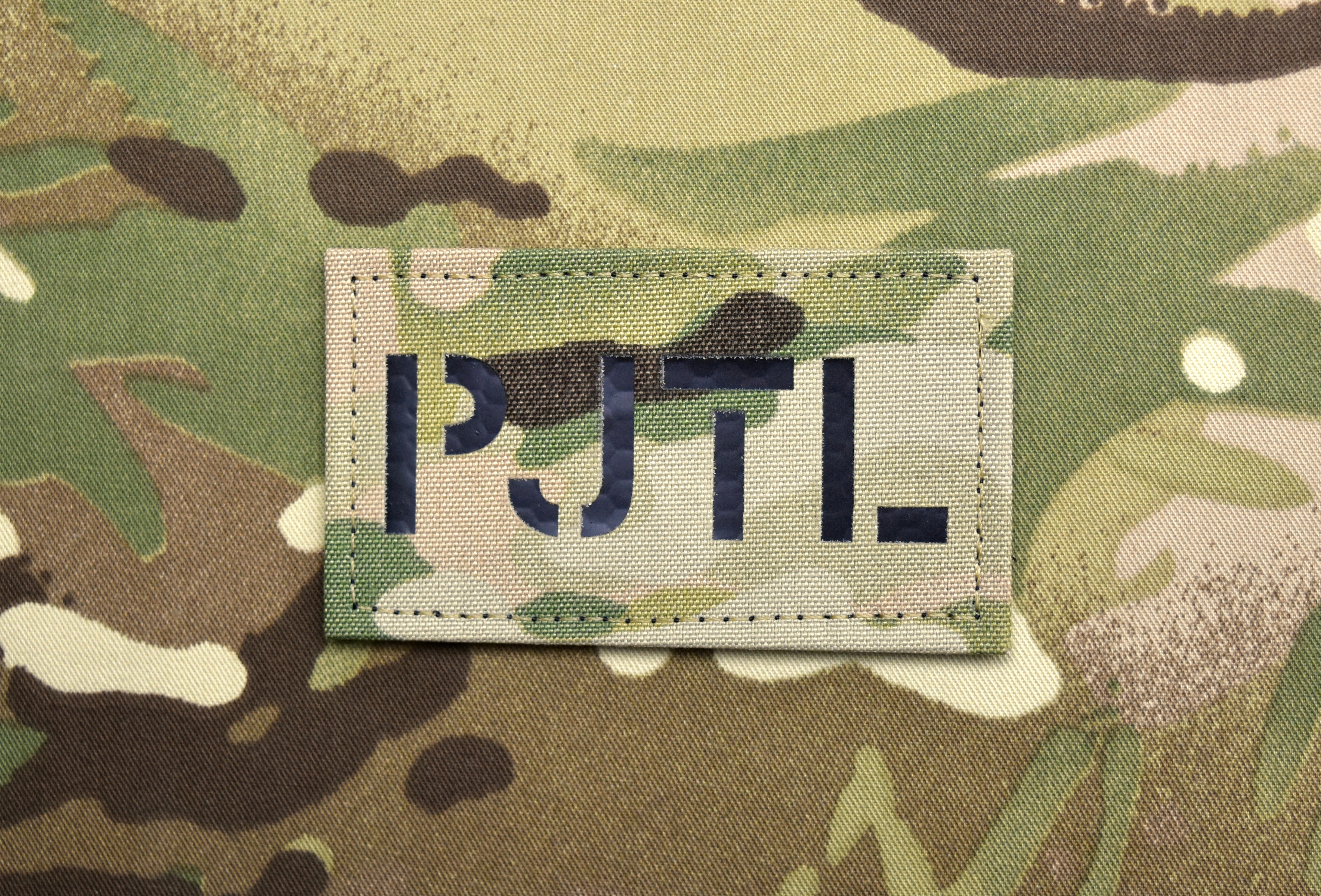 PJTL Infrared Multicam Call Sign Patch – BritKitUSA