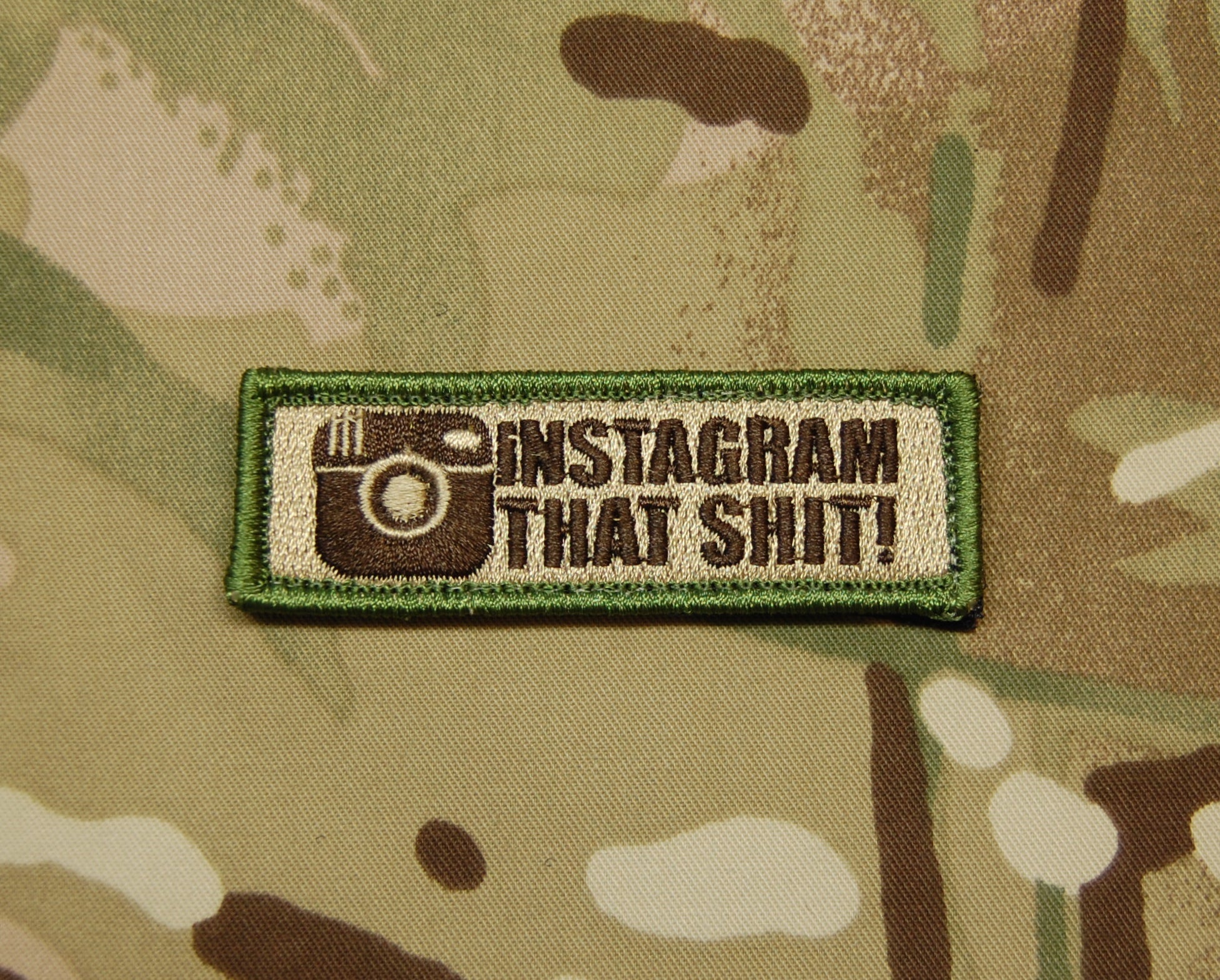 INSTAGRAM THAT SHIT Embroidered Morale Patch – BritKitUSA