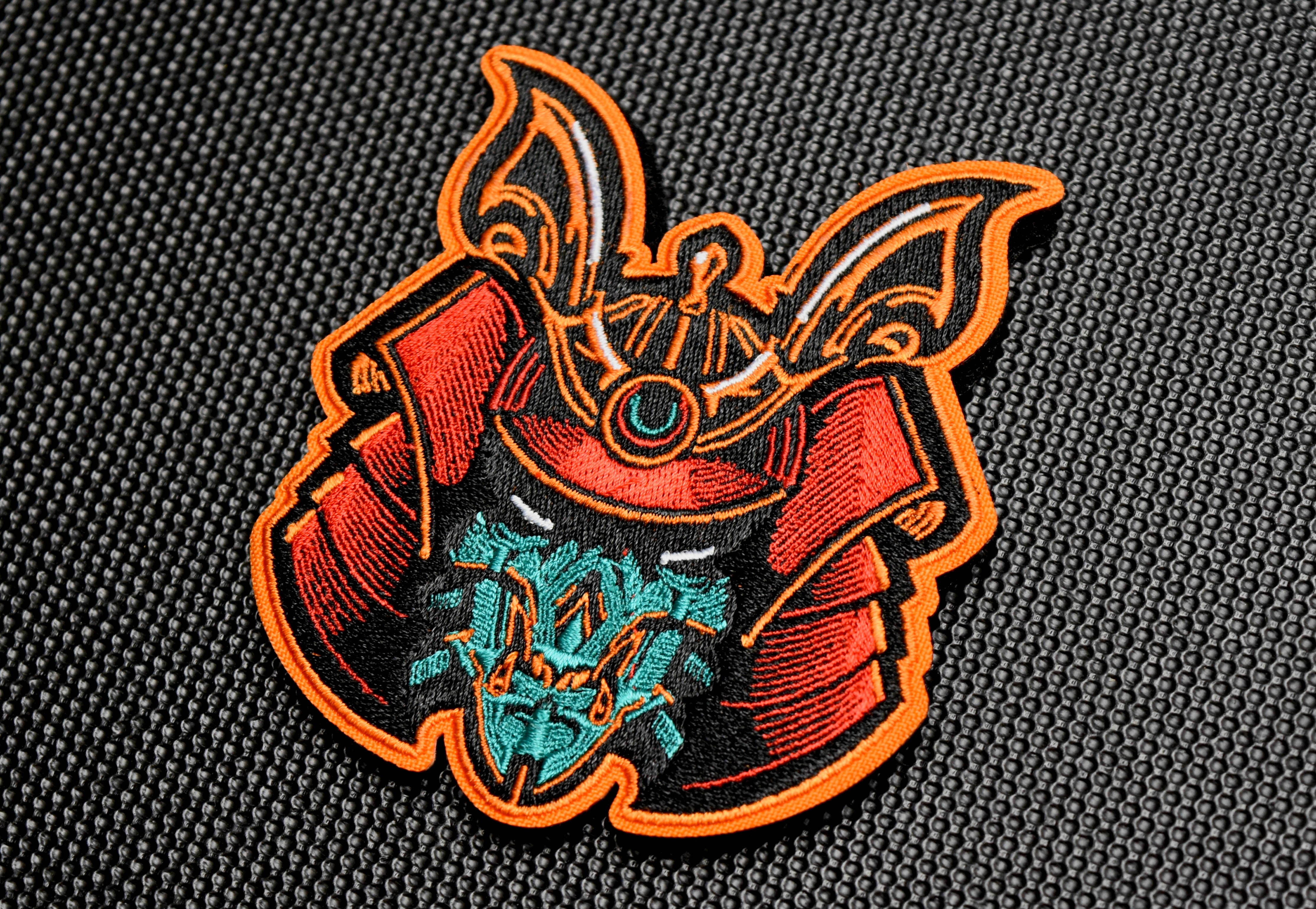 Premium Embroidered Samurai Bot Morale Patch – BritKitUSA