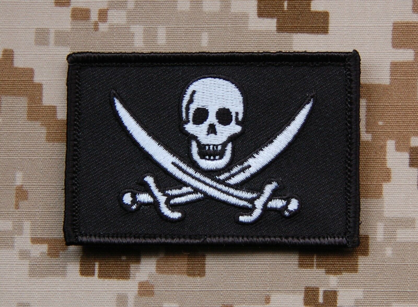 Mas Grey Calico Jack Morale Patch – BritKitUSA