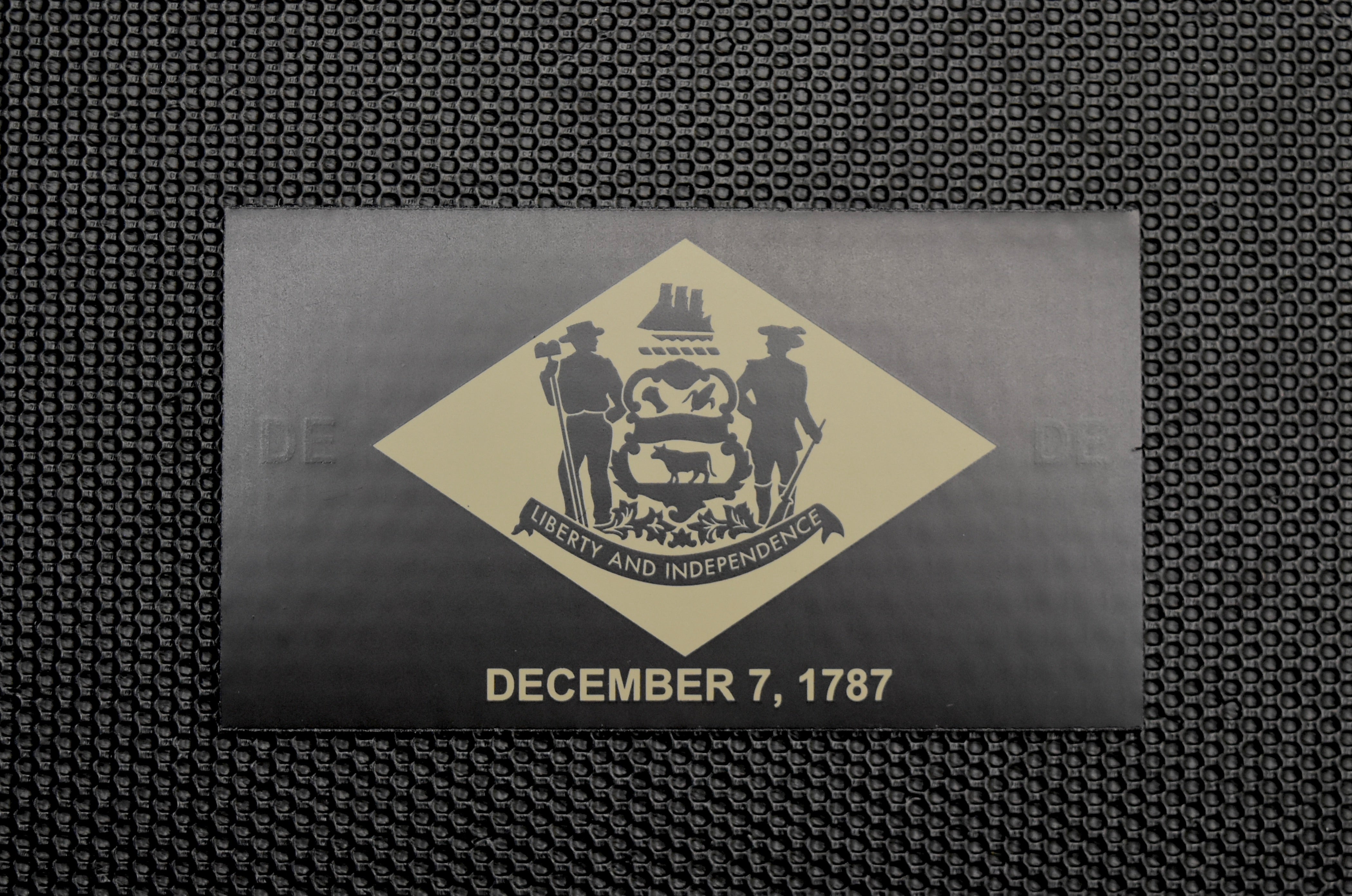 Infrared Delaware State Flag Patch – BritKitUSA