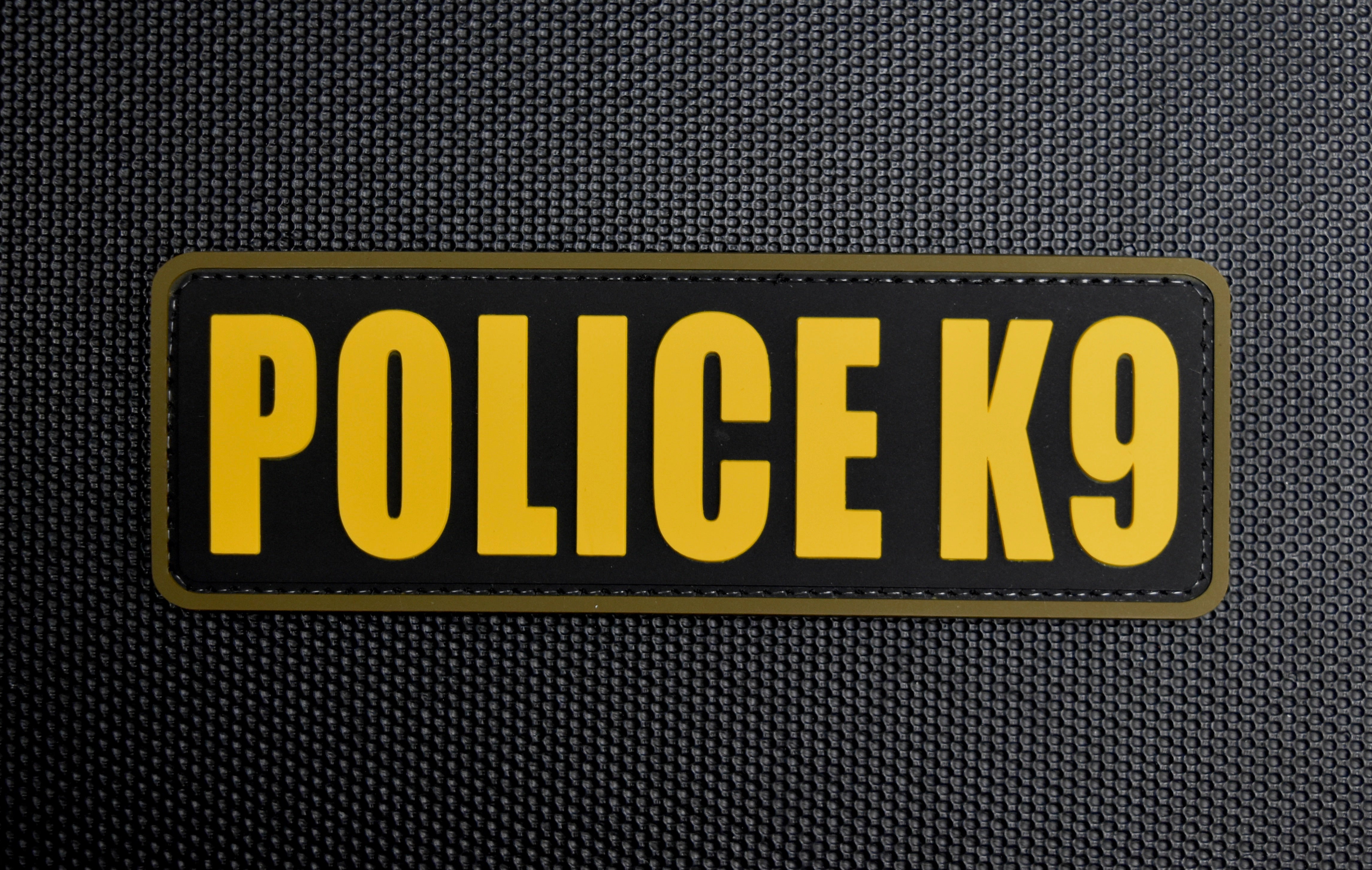 POLICE K9 Tactical Harness PVC Patch – BritKitUSA