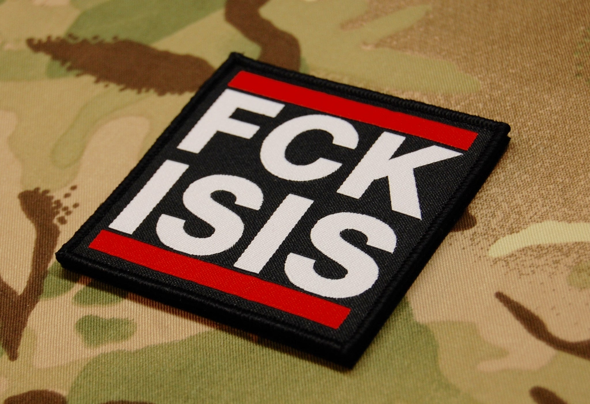 FCK ISIS Morale Woven Patch – BritKitUSA