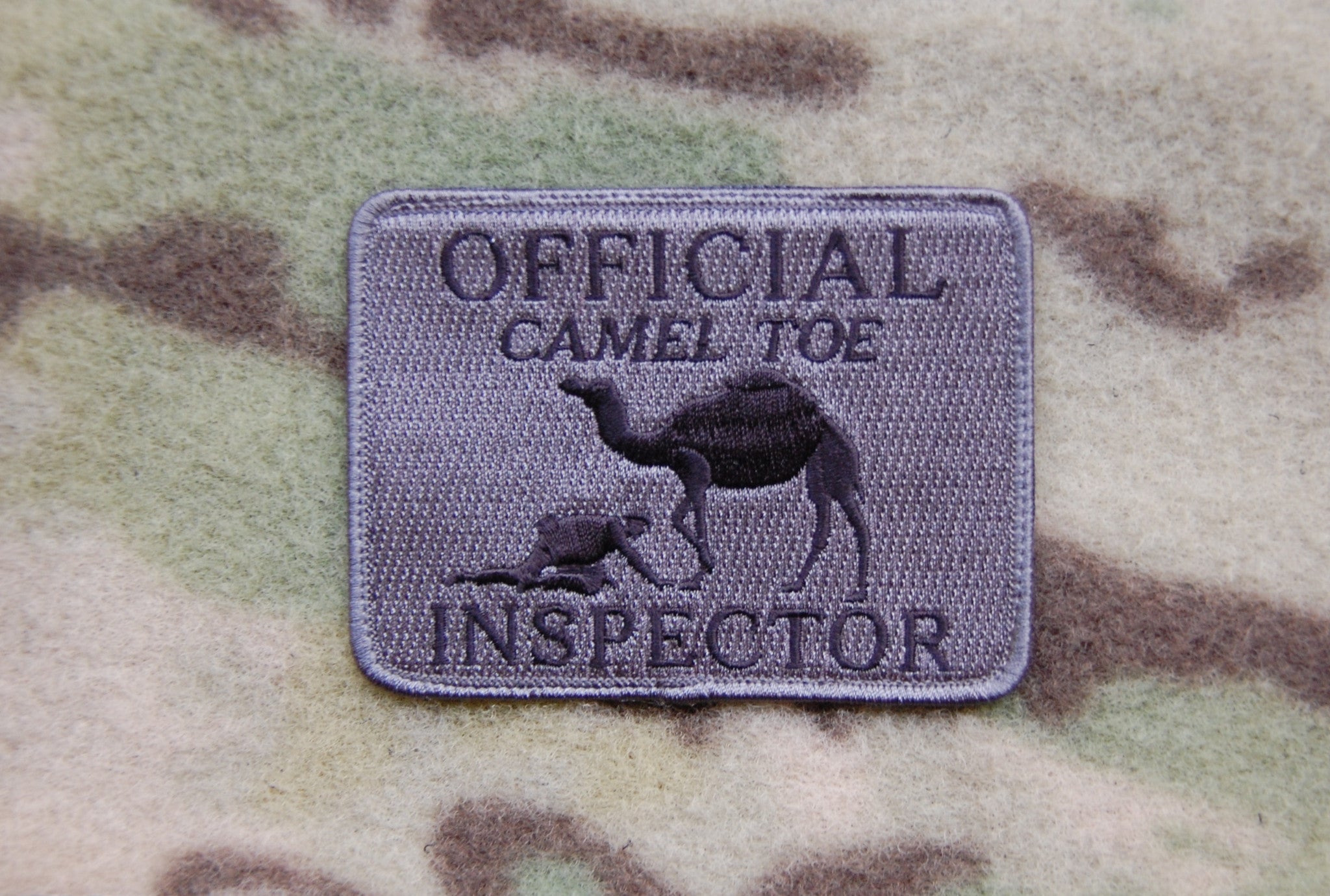 OFFICIAL CAMEL TOE INSPECTOR Morale Patch – BritKitUSA