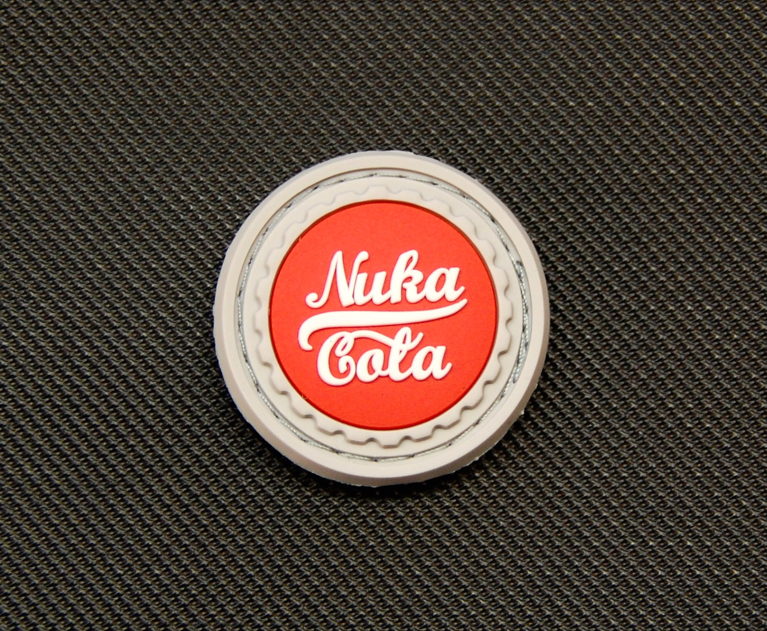 Nuka Cola 3D PVC Morale Patch – BritKitUSA