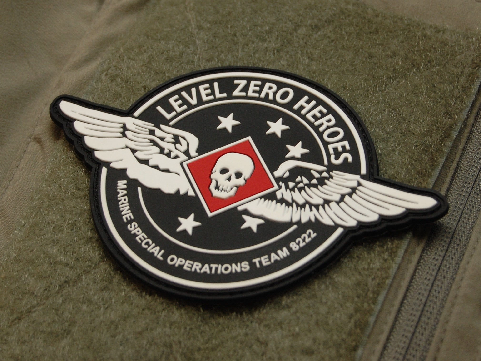 Level Zero Heroes PVC Patch Bundle – BritKitUSA