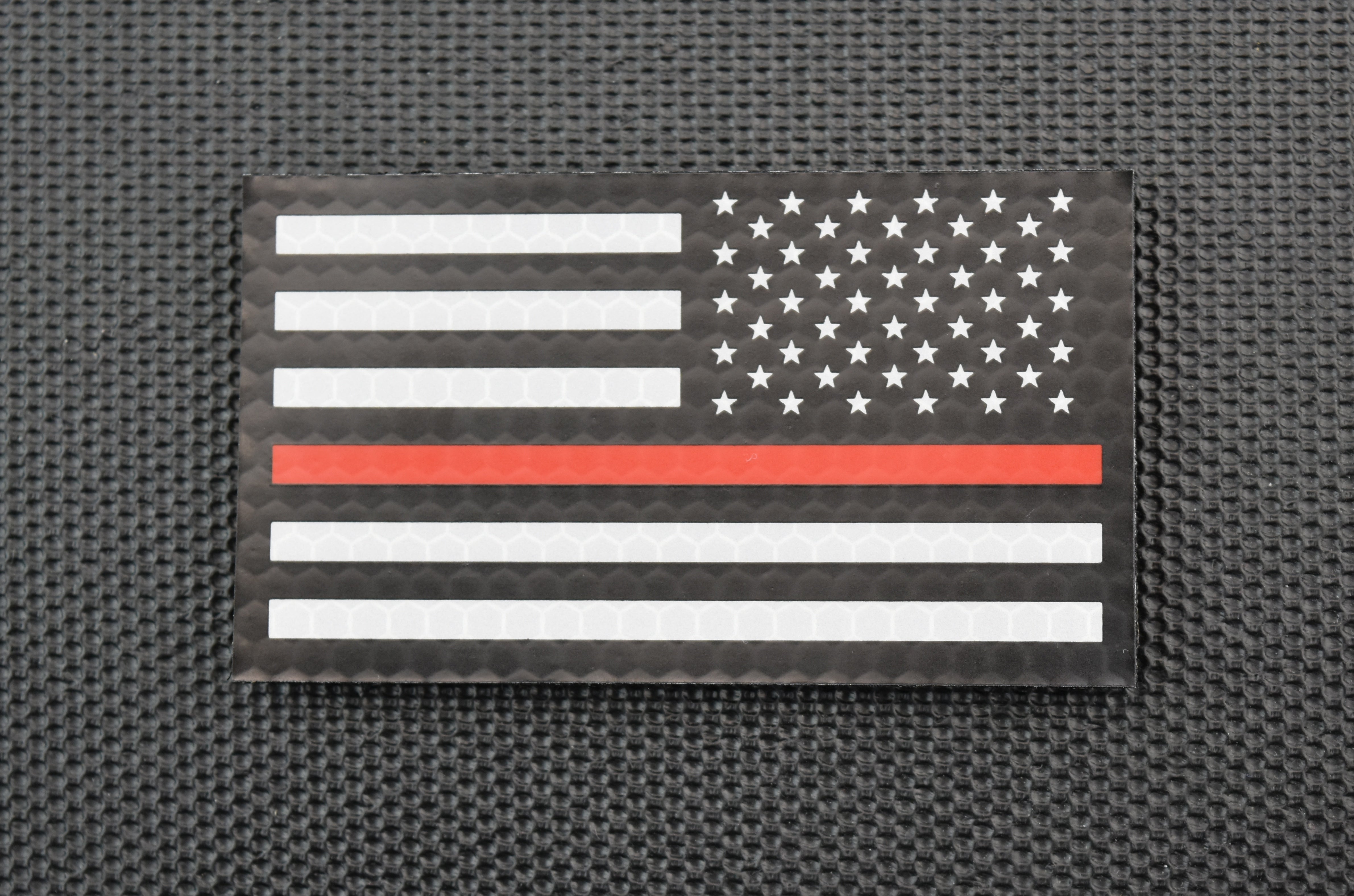 Infrared Thin Red Line Reverse US Flag Patch – BritKitUSA