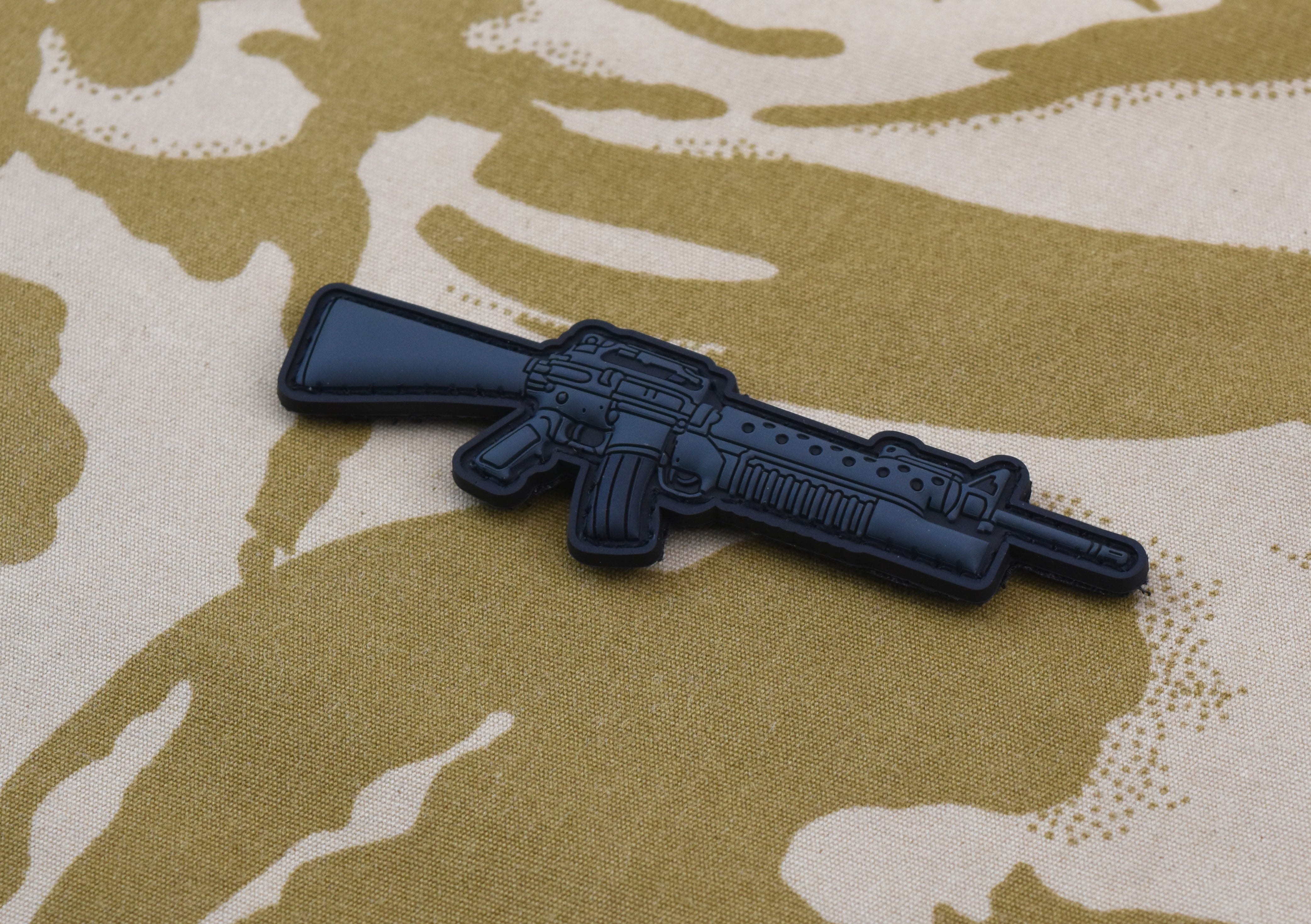 UKSF M16 M203 3D PVC Morale Patch – BritKitUSA