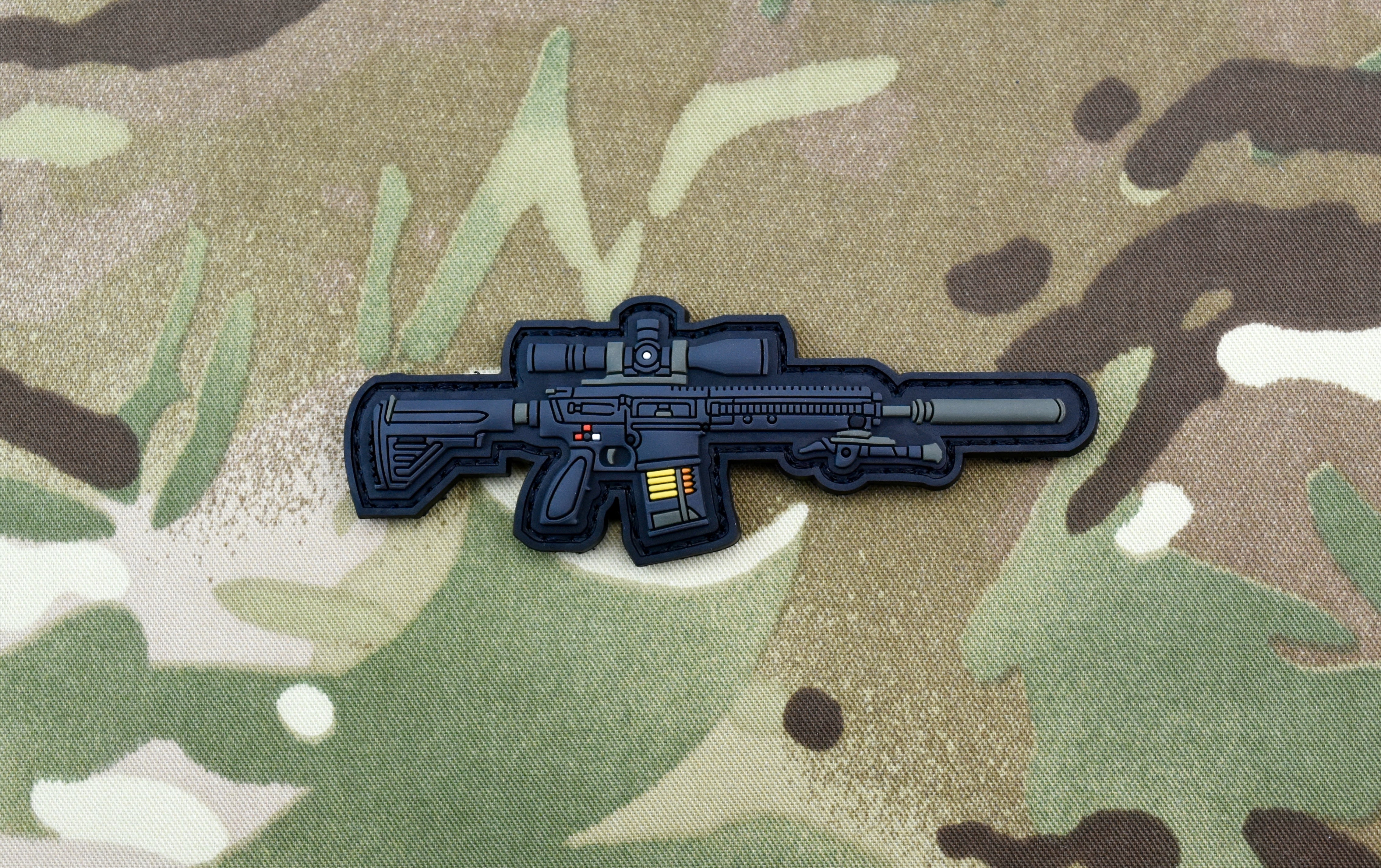 UKSF HK417 3D PVC Morale Patch – BritKitUSA
