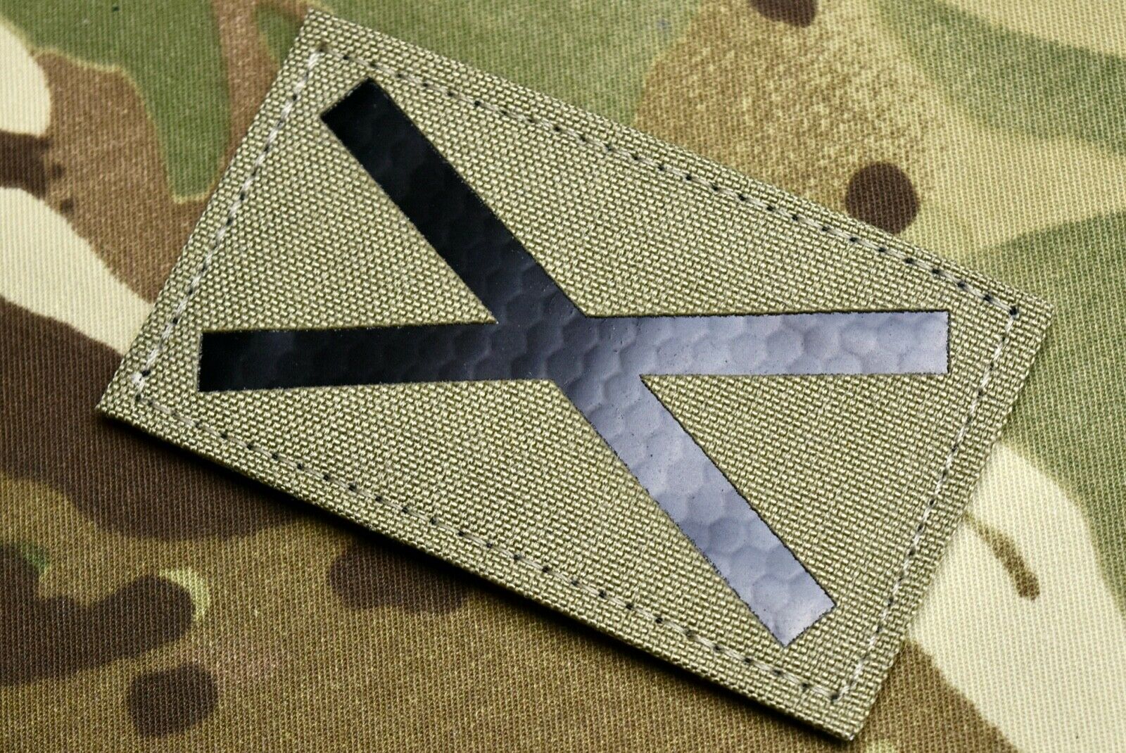 Saltire V1 Infrared Call Sign Patch Khaki Tan/Desert Scotland Alabama ...