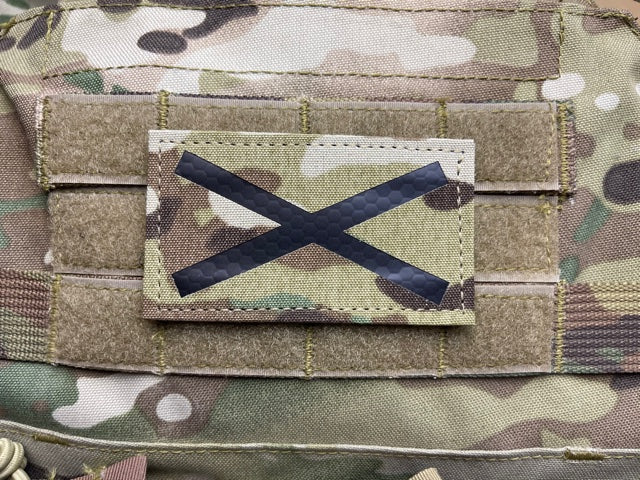 Saltire V1 Infrared Call Sign Patch Multicam Scotland Alabama AL St An ...