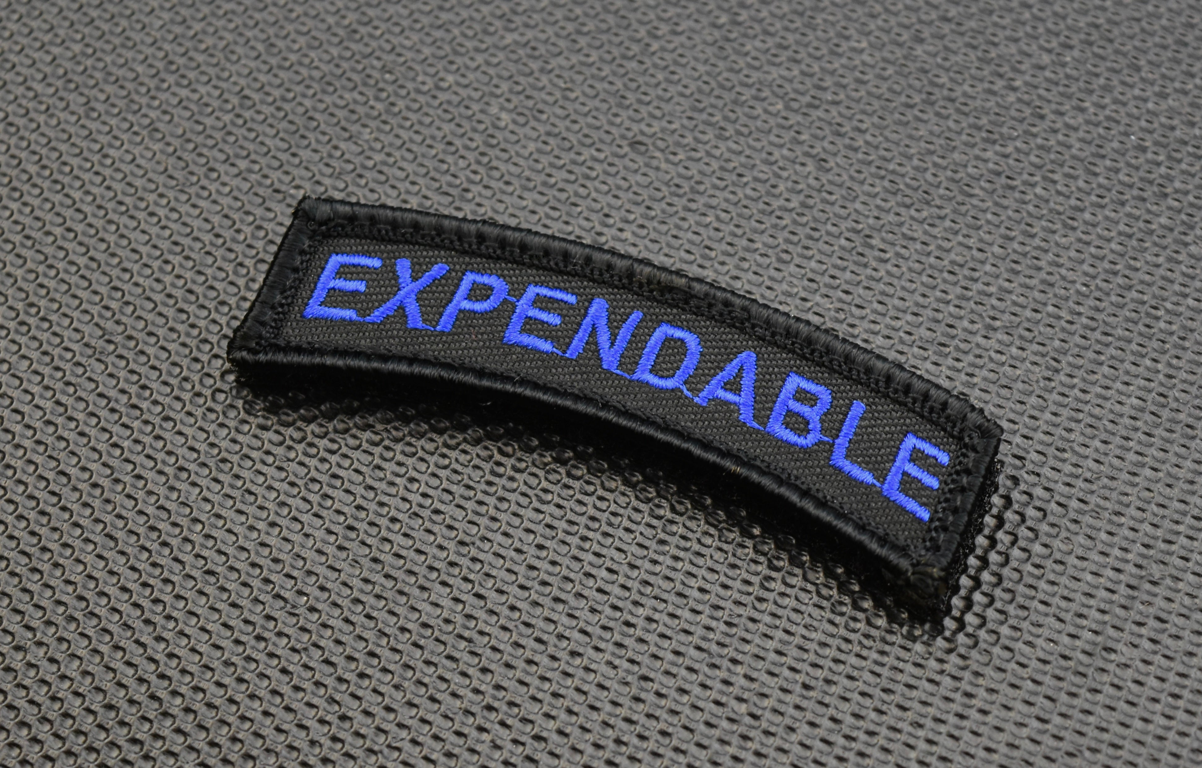 Thin Blue Line EXPENDABLE Morale Rocker Patch – BritKitUSA