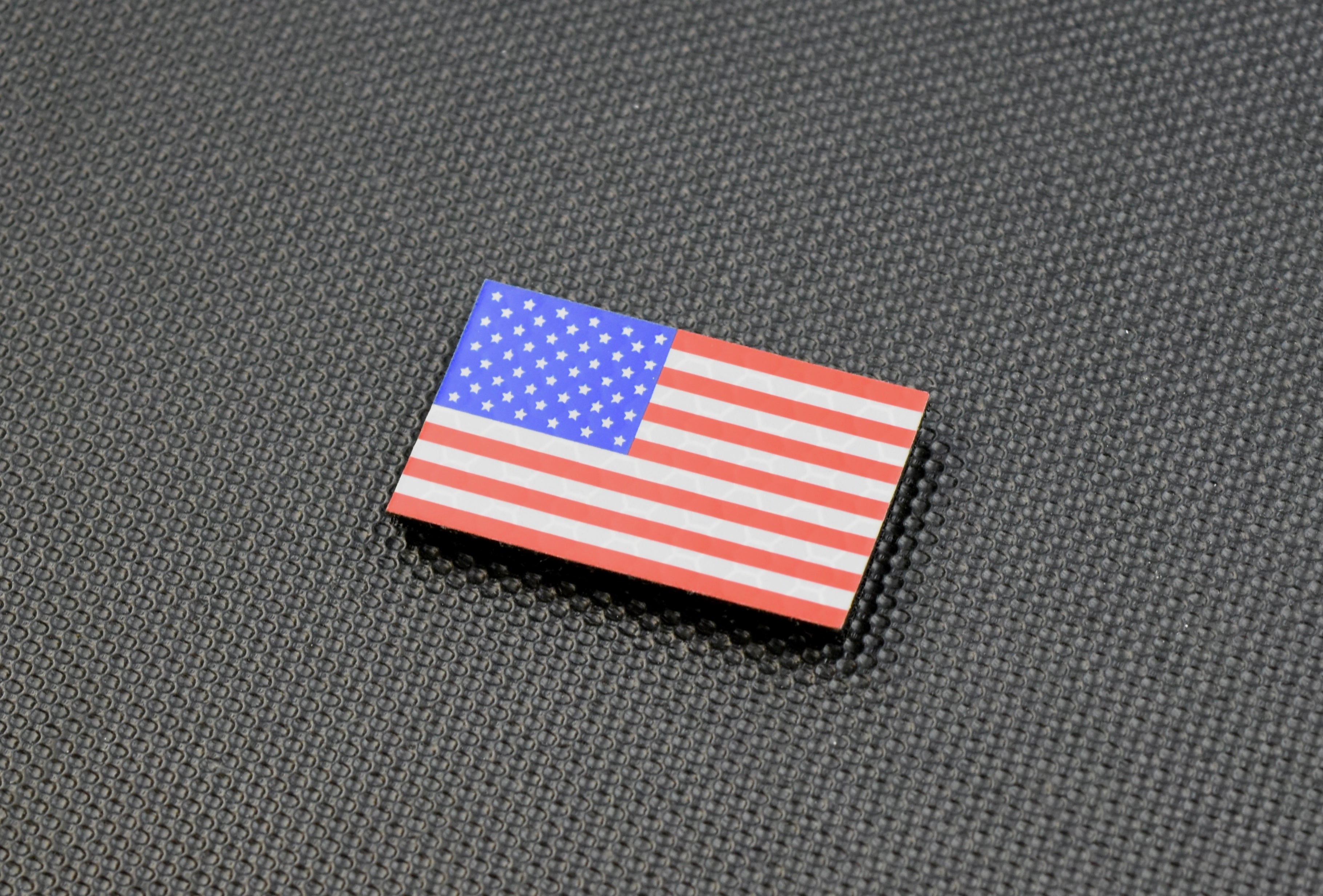2" x 1.2" Mini-Small SOLAS Reflective US Flag Patch – BritKitUSA
