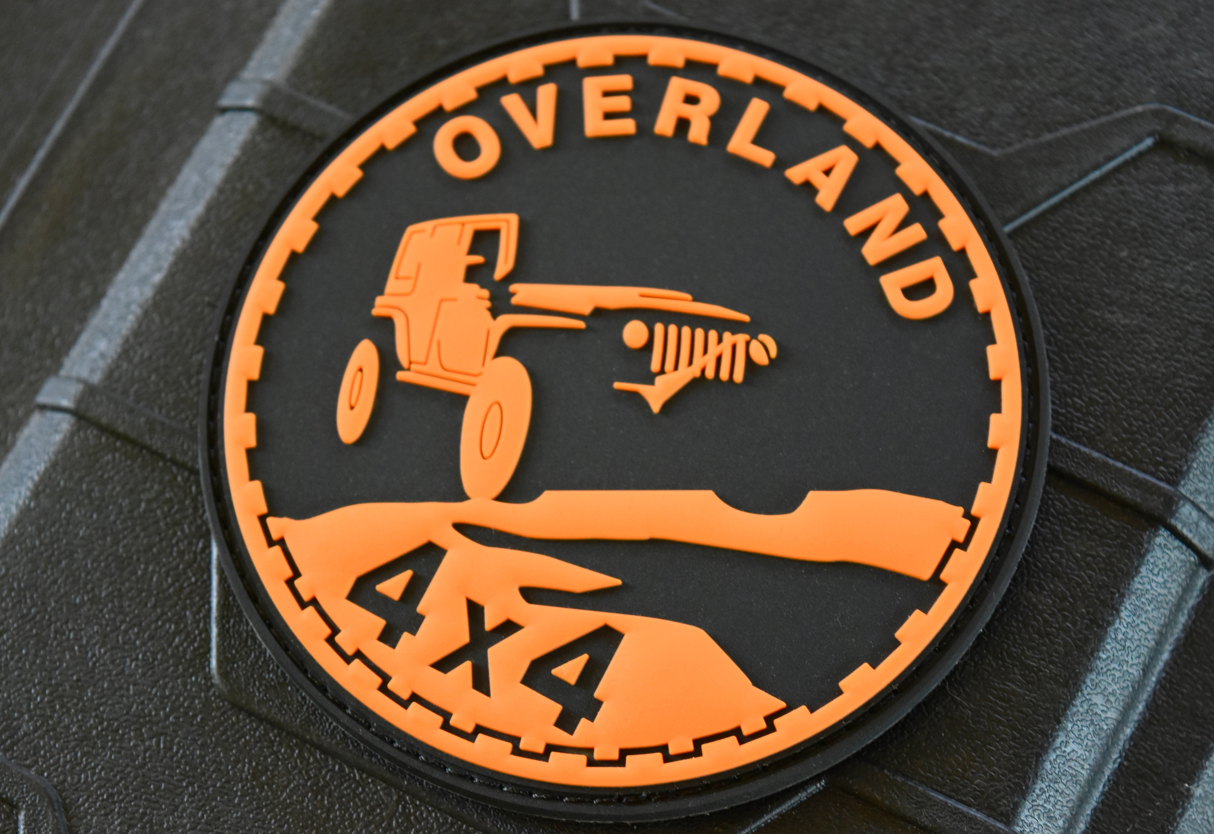 4x4 Overland Jeep 3D PVC Morale Patch – BritKitUSA