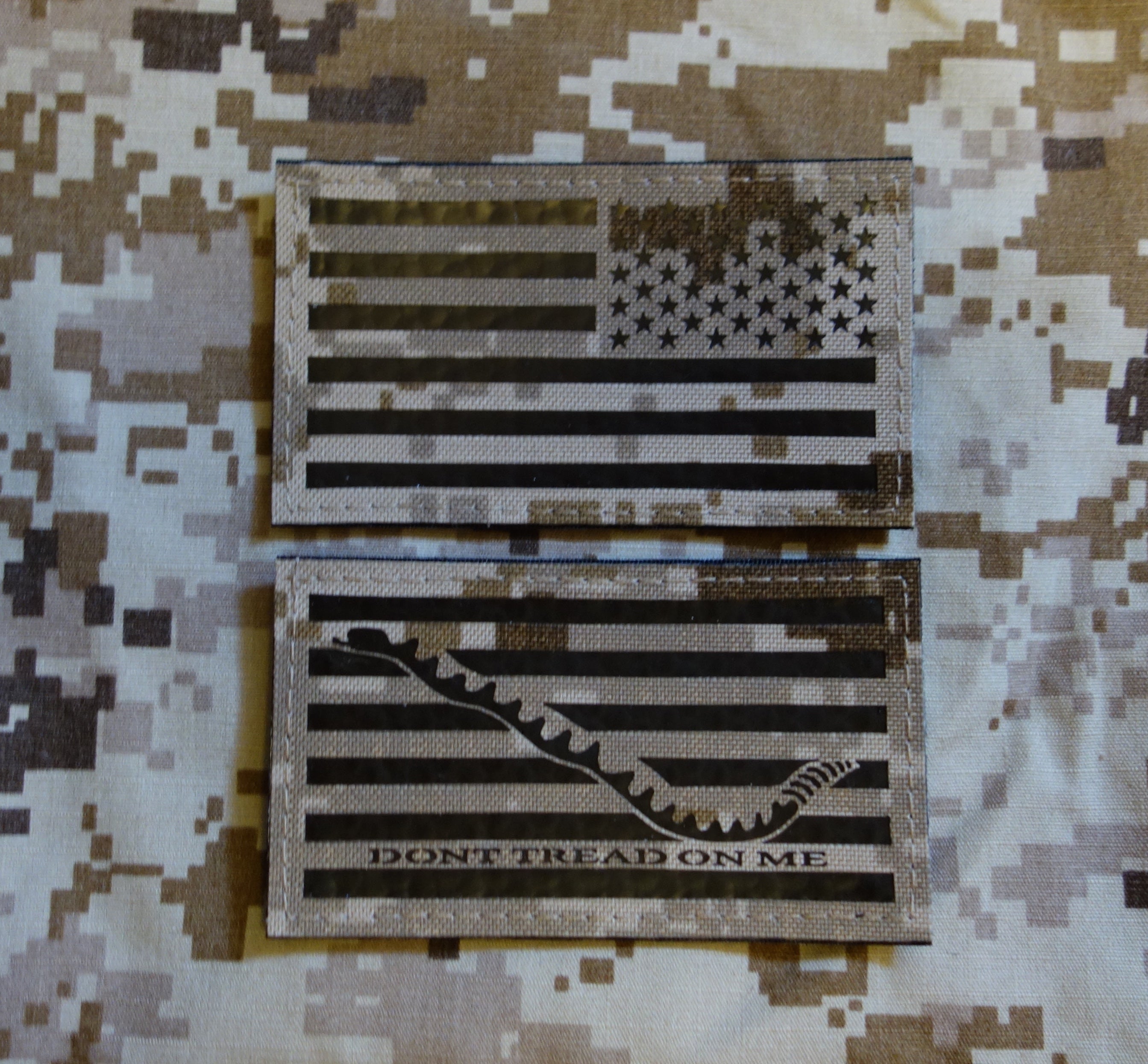 IR NWU Type II Reverse US Flag & First Navy Jack Patch Set: KITAGAWA ...